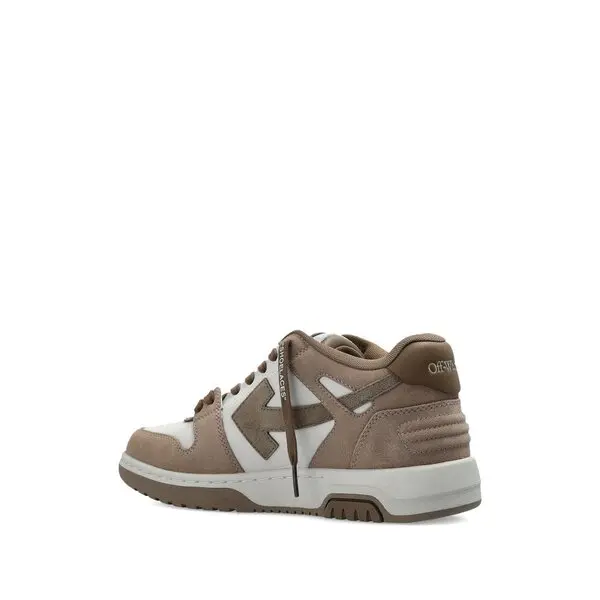 Off-White Low-top Suede Trainers - Brown