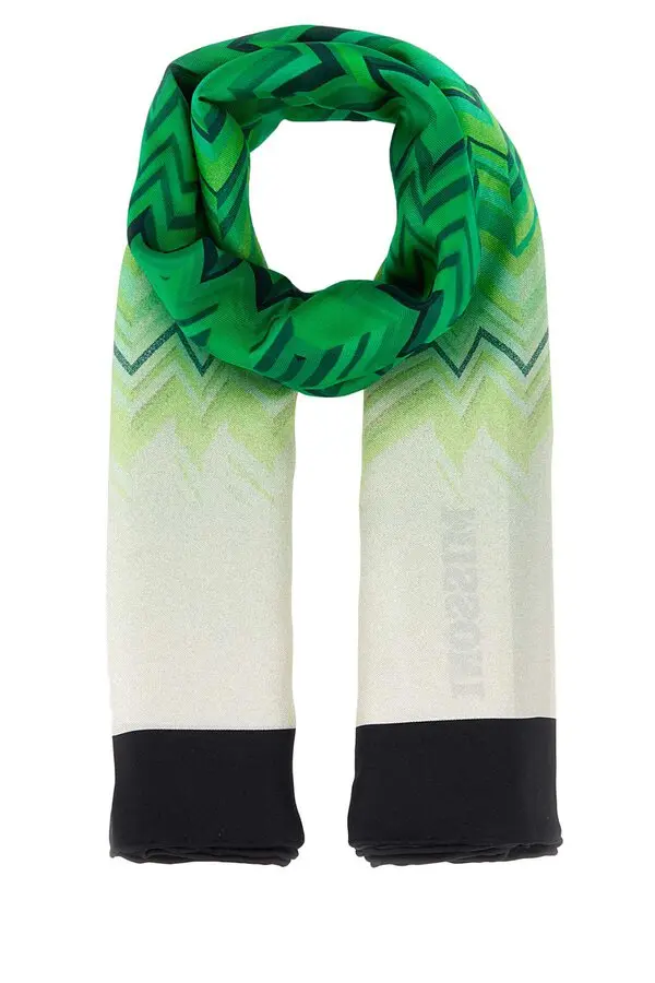 Missoni Printed Silk Foulard - Multicolor