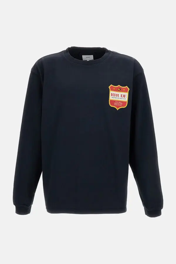 Rhude Filtaro Crest Long Sleeved T-shirt - Multicolor