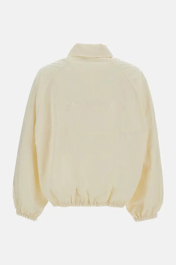 Jacquemus Le Coupe-vent Textured Technical Fabric Windbreaker - Multicolor