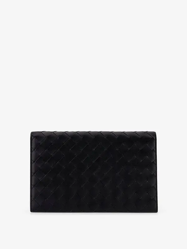 Bottega Veneta Intrecciato Leather Clutch Bag - Multicolor