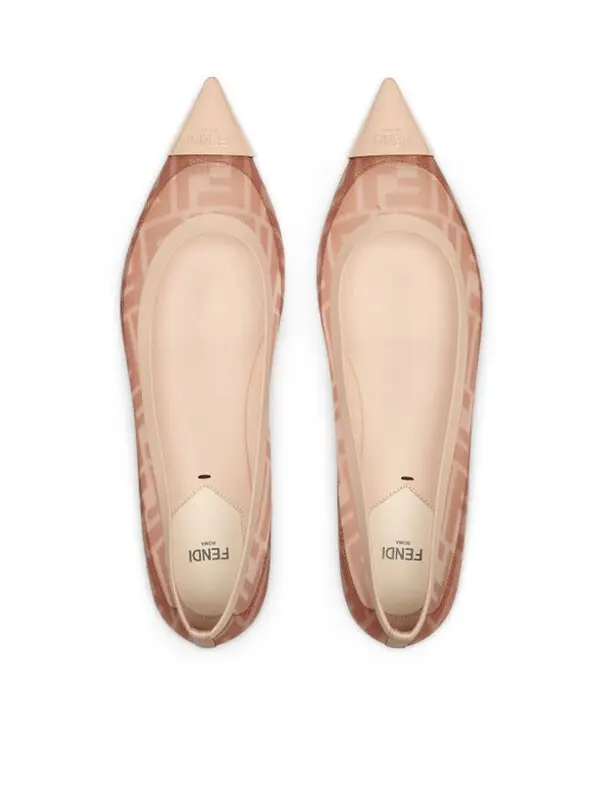 Fendi Mesh Colibrì Ballet Flats