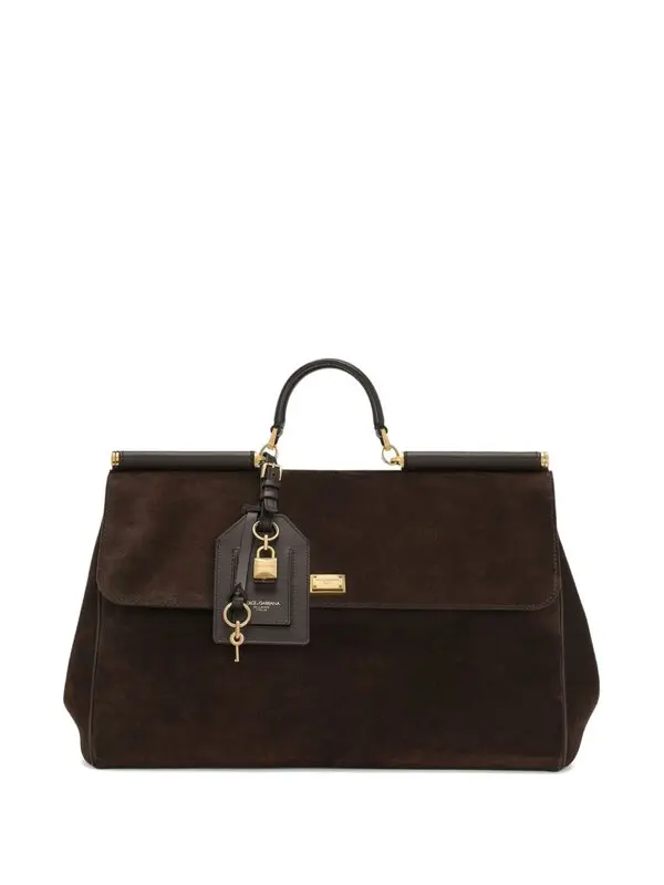 Dolce & Gabbana My Sicily Large Leather Handbag - Multicolor