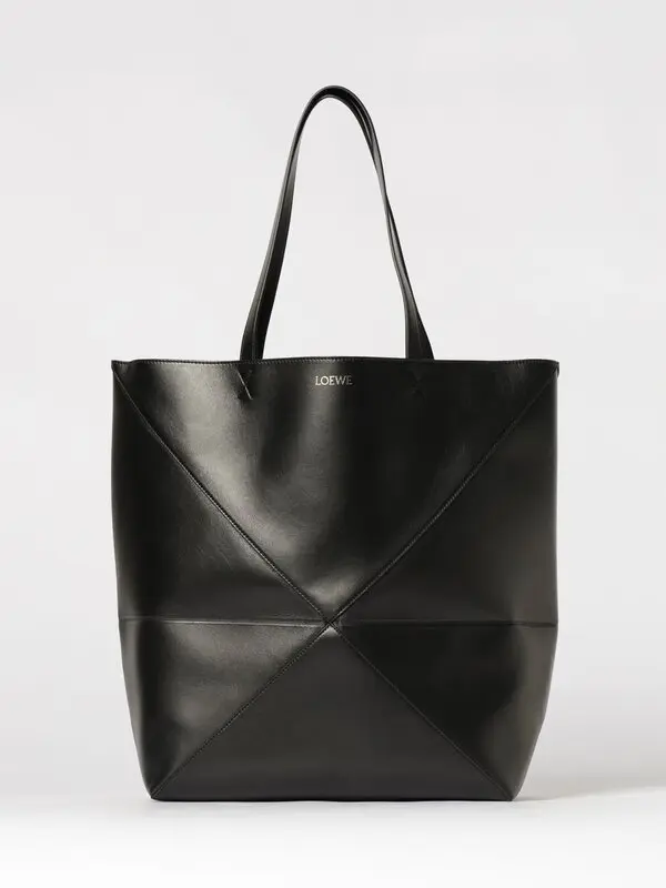 Loewe Calf Skin Shoulder Bag - Black