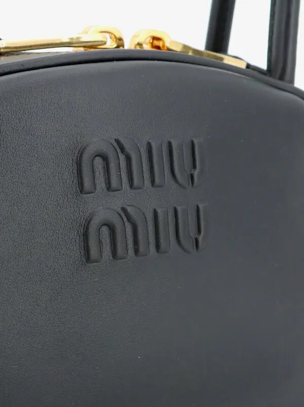 Miu Miu Beau Leather Handbag