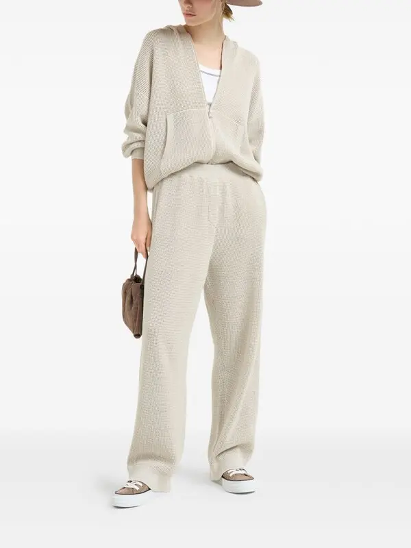 Brunello Cucinelli Cotton Trousers - Multicolor