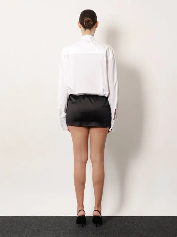 Attico White Mini Dress