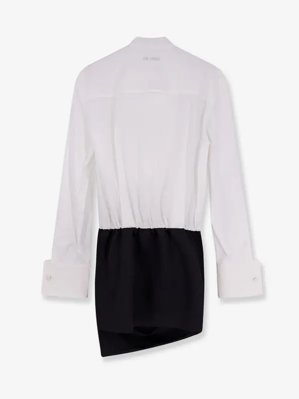 Attico White Mini Dress