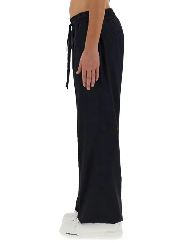 Dolce & Gabbana Nylon Drawstring Trousers