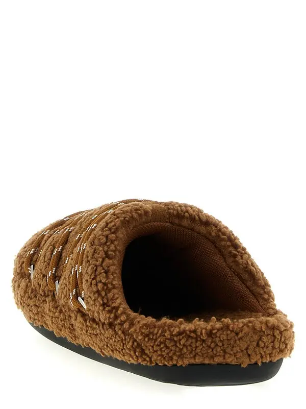 Moon Boot Teddy Slipper - Brown