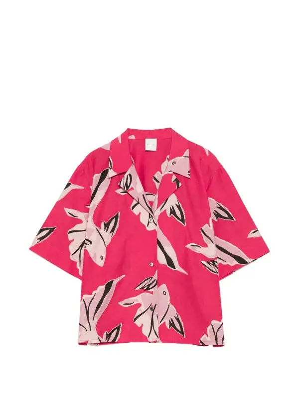 Paul Smith Printed Cotton Shirt