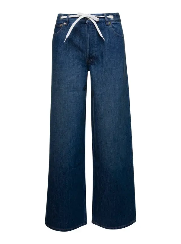 A.p.c. Wide Leg Jeans - Multicolor