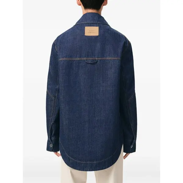 Ami Indigo Denim Jacket