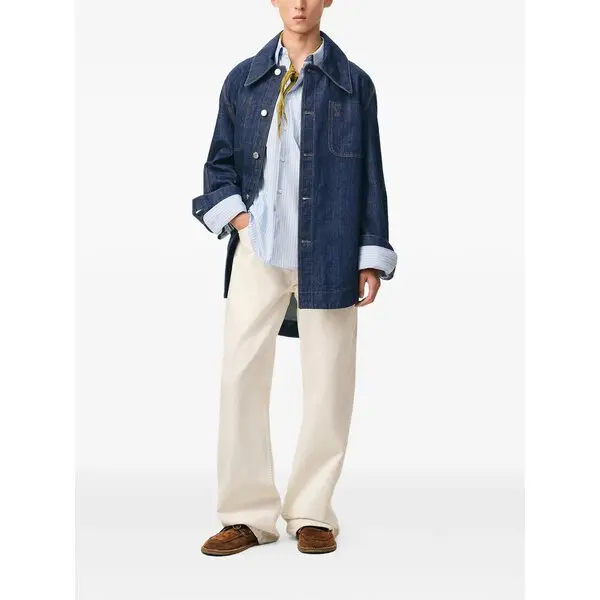 AMI Paris Indigo Denim Jacket