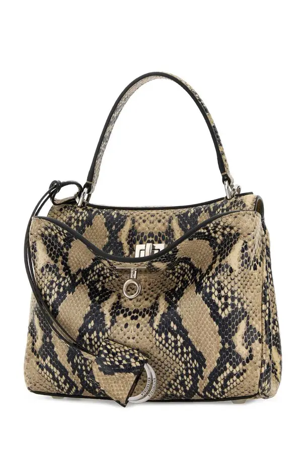 Balenciaga Printed Leather Mini Rodeo Handbag