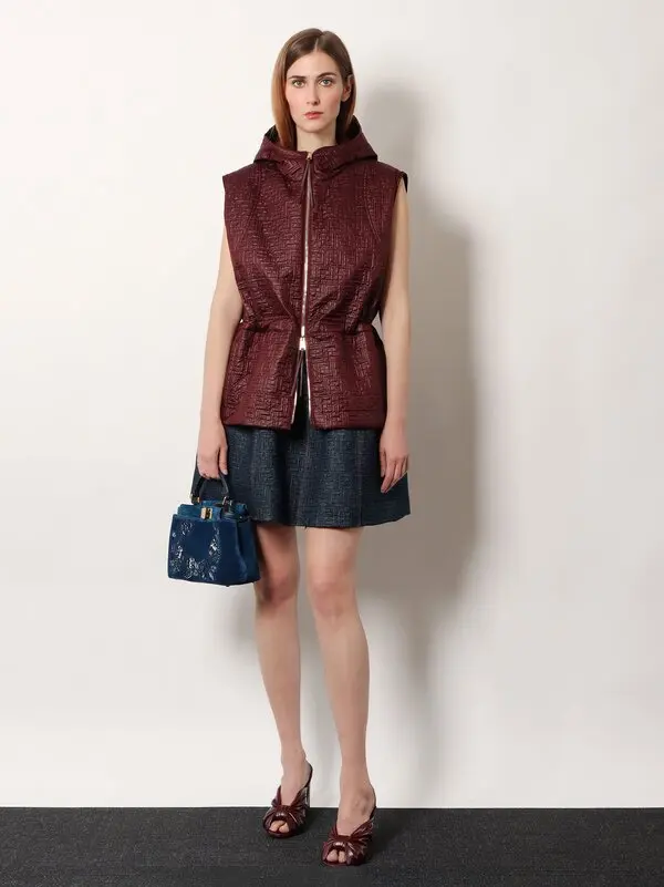 Fendi Quilted Nylon Vest - Multicolor