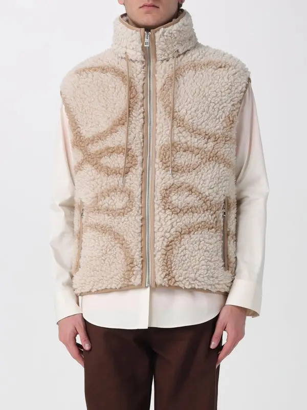 Loewe Shearling Vest - Cream