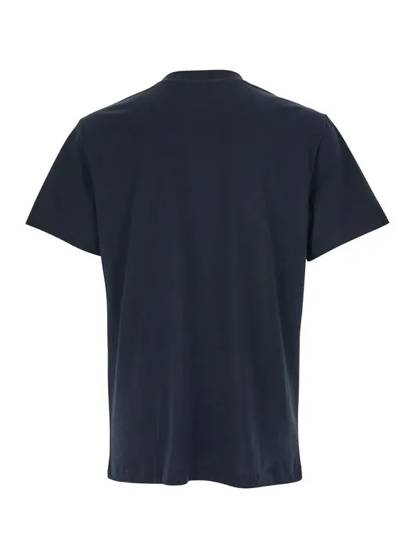 A.p.c. Cotton T-shirt With Logo - Multicolor