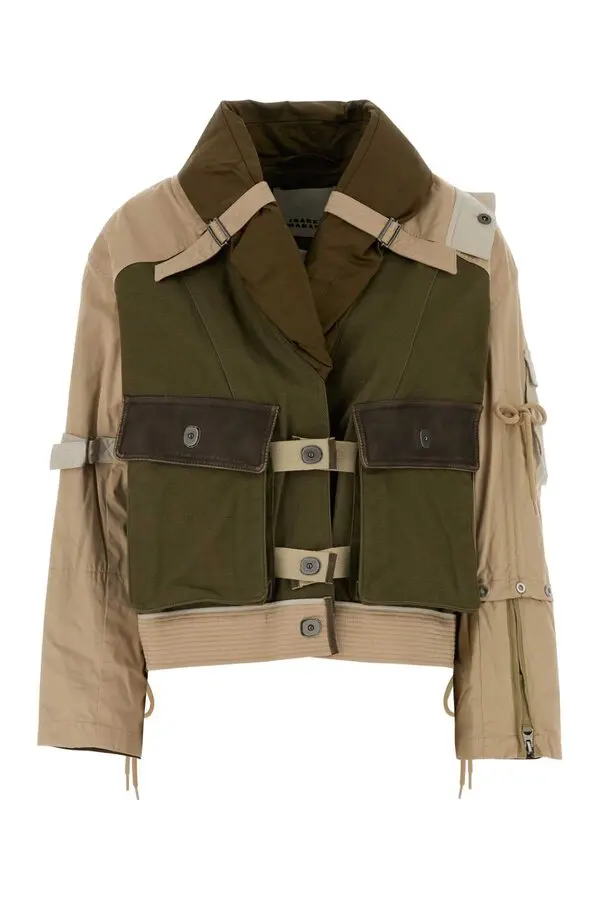 Isabel Marant Étoile Two-tone Cotton Jacket - Multicolor