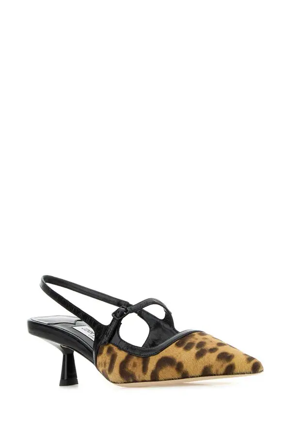 JIMMY CHOO Printed Calf Hair Didi Pumps - Multicolor