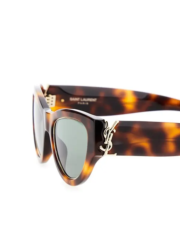 Saint Laurent Tortoiseshell Acetate Sunglasses - Multicolor