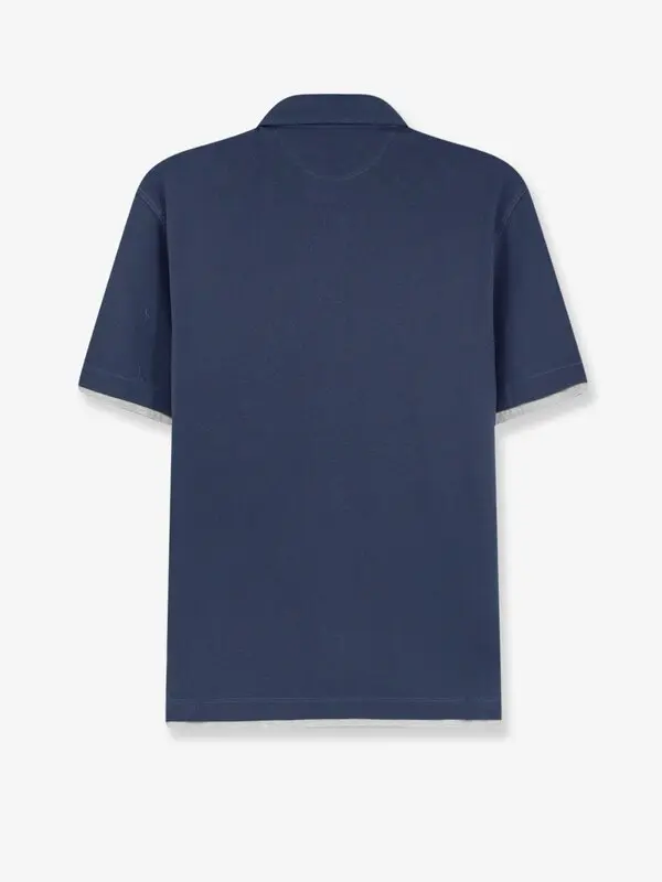 Brunello Cucinelli Cotton Polo Shirt - Multicolor