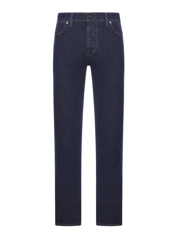 Stone Island Indigo Denim Stretch Jeans - Multicolor