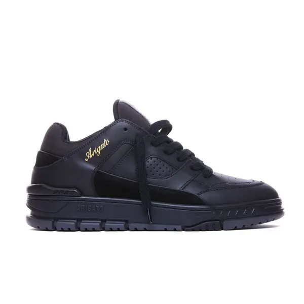 Axel Arigato Leather Lace-up Sneakers - Black