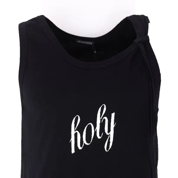 ANN DEMEULEMEESTER Seva Printed Standard Tank Top