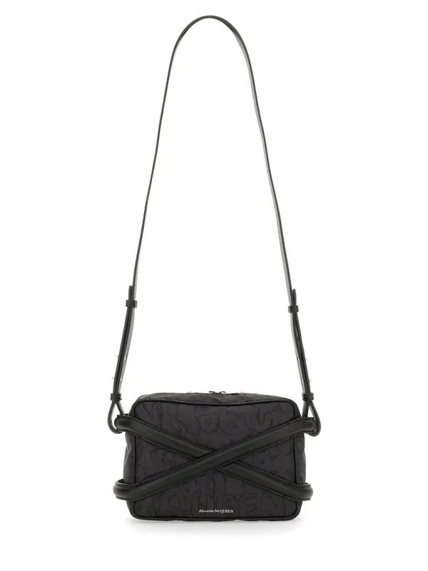 Alexander McQueen Camera Bag Harness - Black