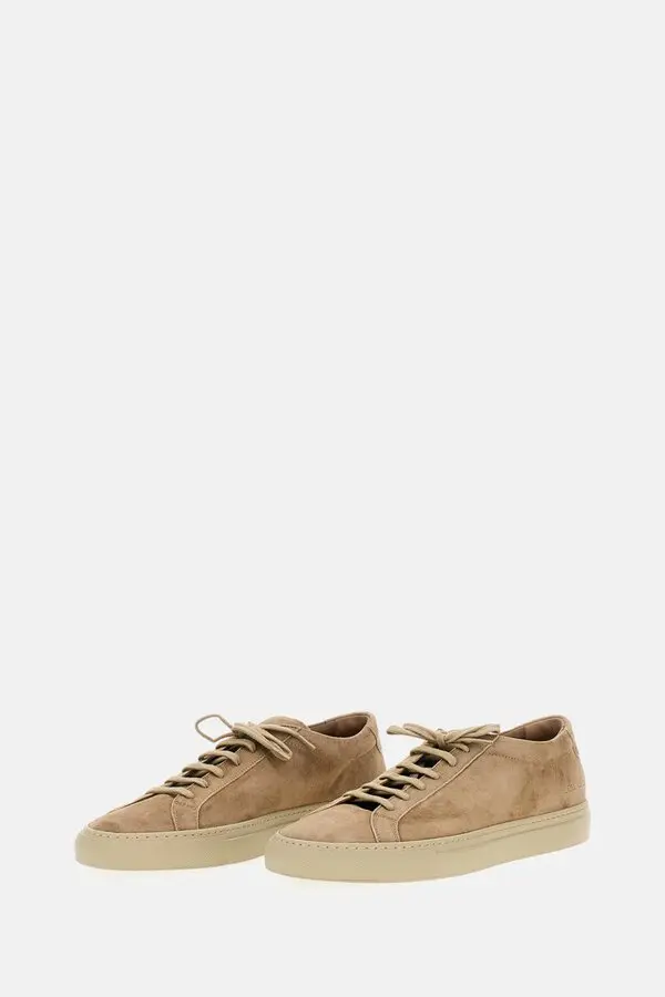 COMMON PROJECTS Achille Premium Suede Lace-up Sneakers - Multicolor