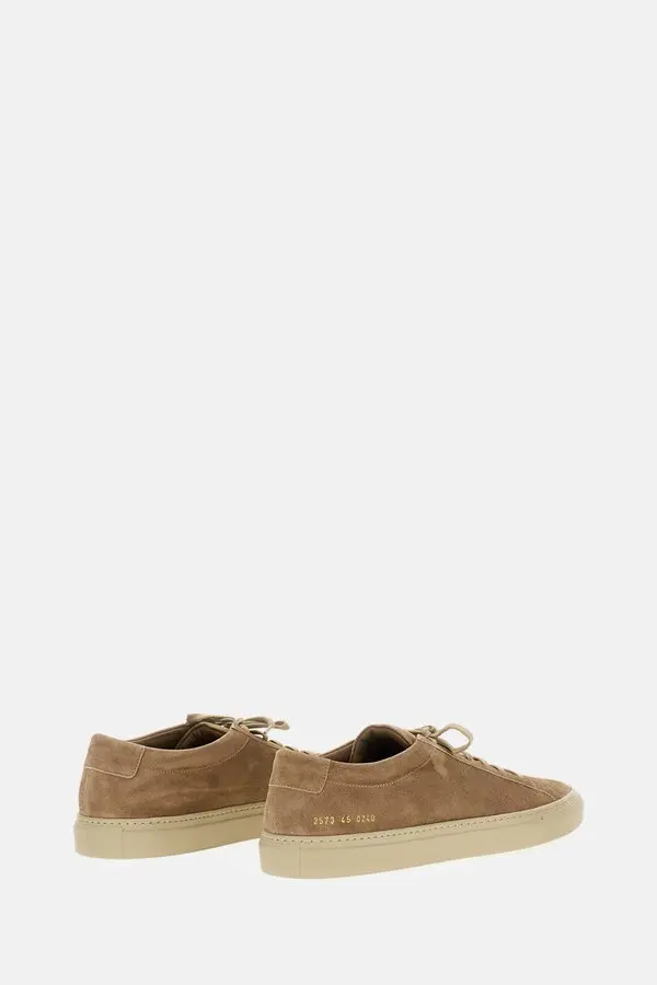 COMMON PROJECTS Achille Premium Suede Lace-up Sneakers - Multicolor