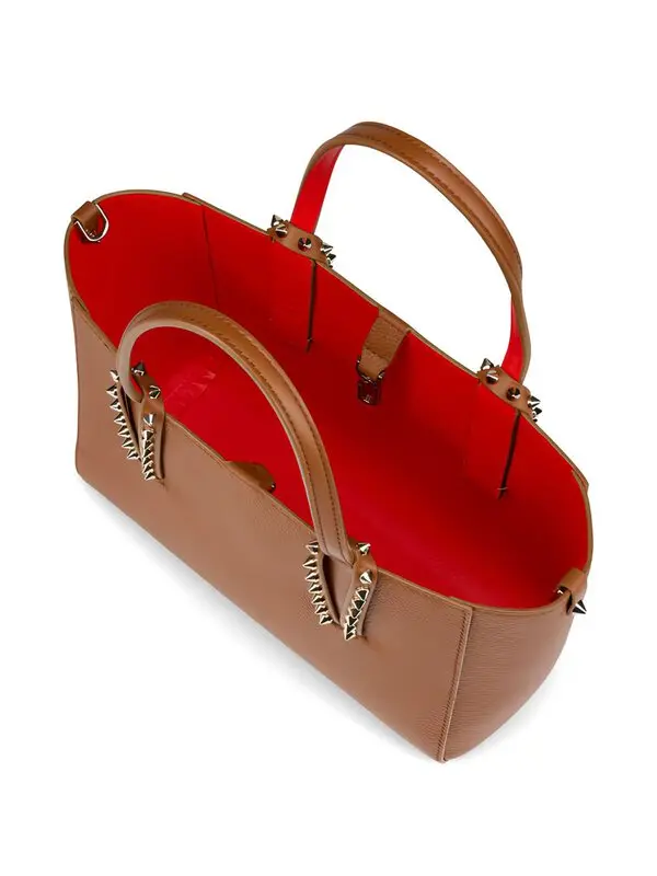 CHRISTIAN LOUBOUTIN Cabata Mini Leather Tote Bag - Multicolor