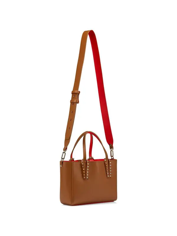 CHRISTIAN LOUBOUTIN Cabata Mini Leather Tote Bag - Multicolor