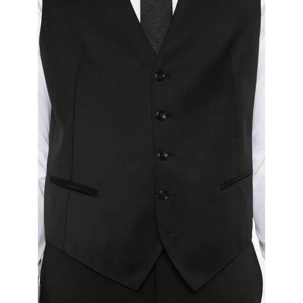 Tagliatore Sleeveless V-neck Waistcoat