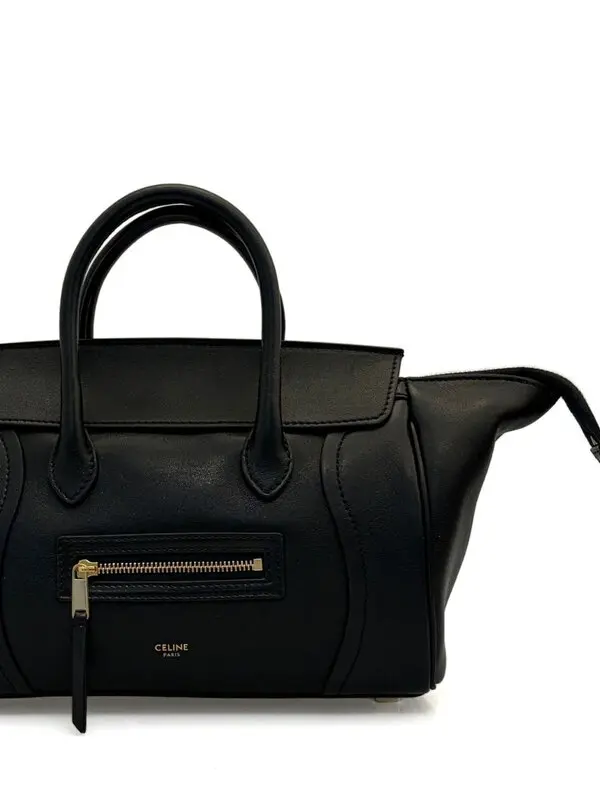 Celine Luggage Small Leather Tote Bag - Multicolor