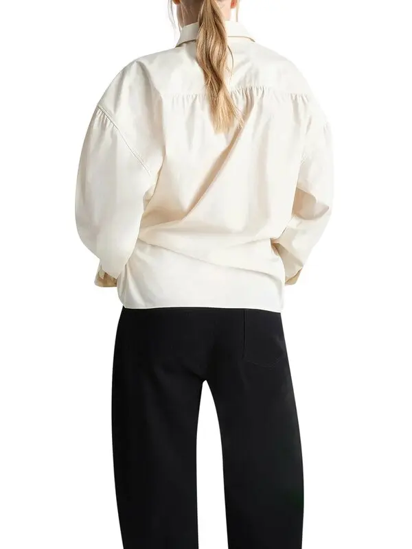 LEMAIRE Twisted Cotton Shirt - Multicolor