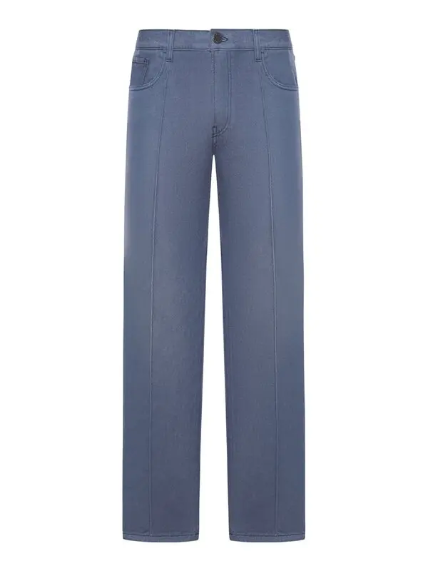 Prada Washed Denim Five-pocket Jeans - Multicolor