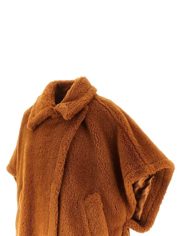 Max Mara Tebe Wool Cape - Multicolor
