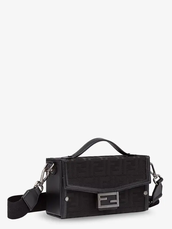 Fendi Baguette Soft Trunk Ff Fabric Crossbody Bag - Multicolor