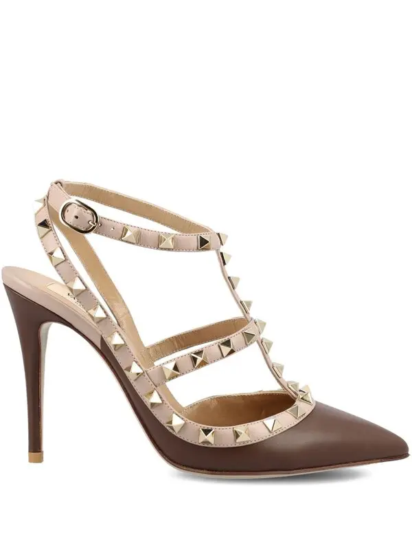 Valentino Garavani Rockstud Leather Pumps - Multicolor