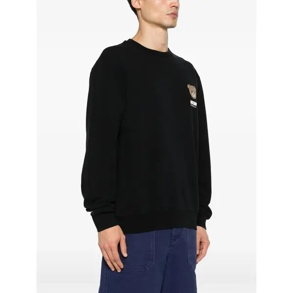 Moschino Cotton Blend Graphic Print Sweatshirt