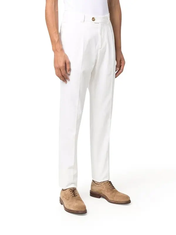 Brunello Cucinelli Tailored Cotton Trousers