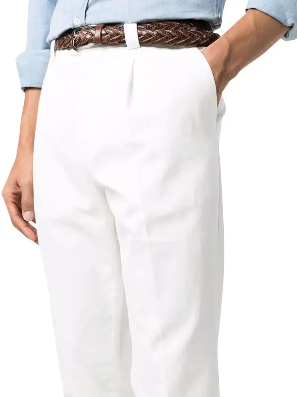 Brunello Cucinelli Tailored Cotton Trousers