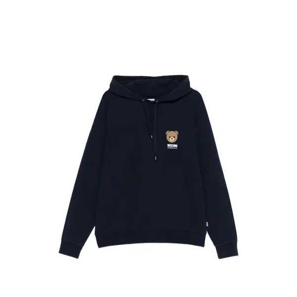 Moschino Hooded Long Sleeve Sweater