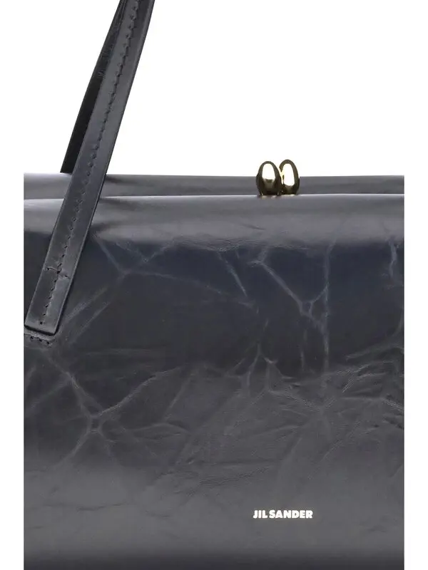 JIL SANDER Small Goji Pillow Shoulder Bag - Black