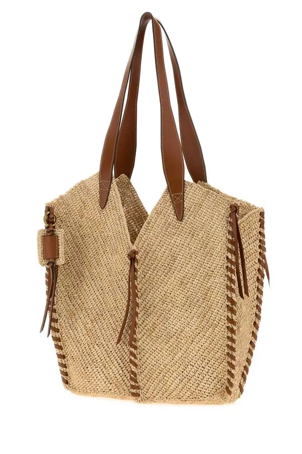 Isabel Marant Étoile Raffia Shopping Bag - Brown