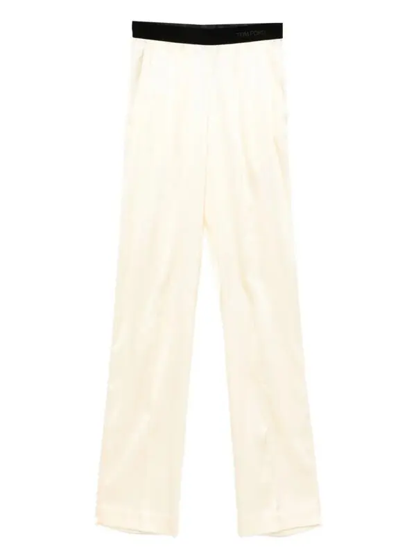 TOM FORD Stretch Silk Satin Pj Pants - Multicolor