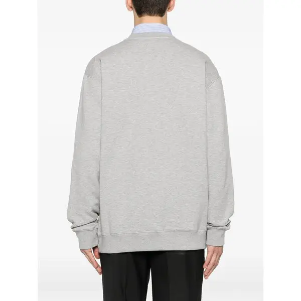Gucci Crew Neck Long Sleeve Sweatshirt - Gray