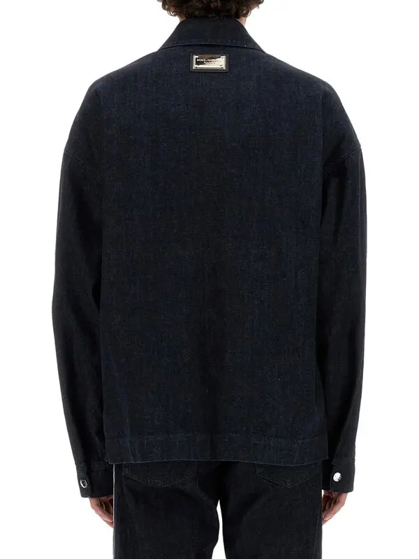 Dolce & Gabbana Selvedge Denim Blouson Jacket